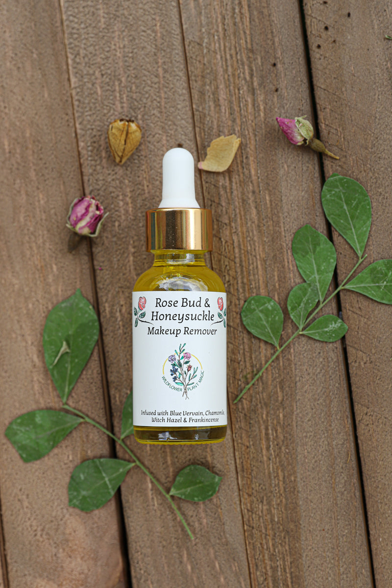 Rosebud & Honeysuckle Makeup Remover – Wildflower Plant Magic
